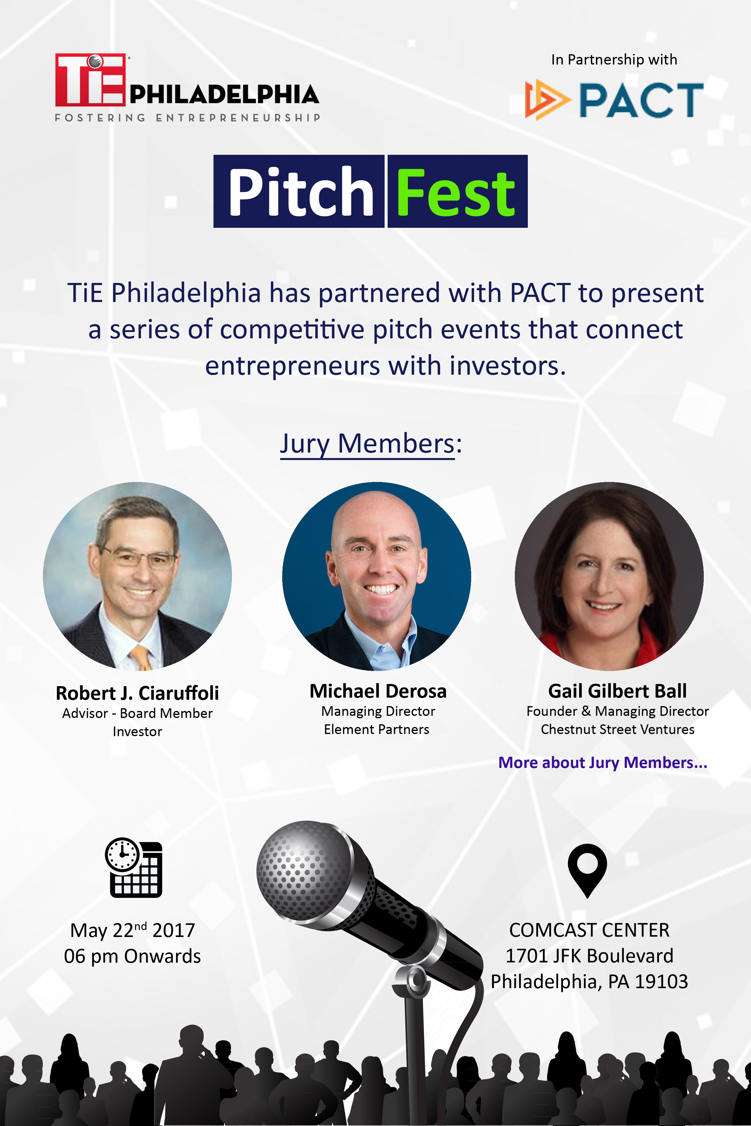 Book TiE Startup Pitch Event Tickets Philadelphia TiE